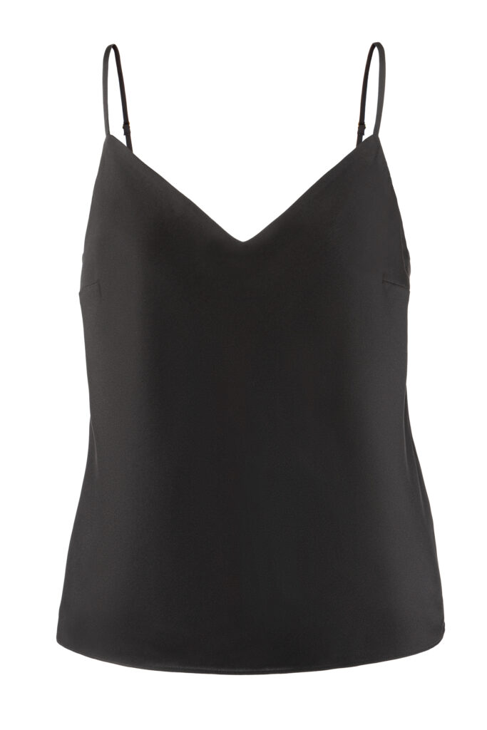 SOLID SILK Basic Top black - IVI GmbH