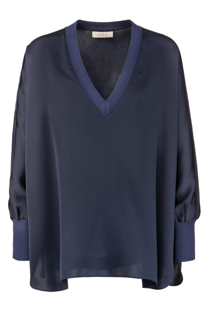 SOLID SILK Tunika midnight - IVI GmbH