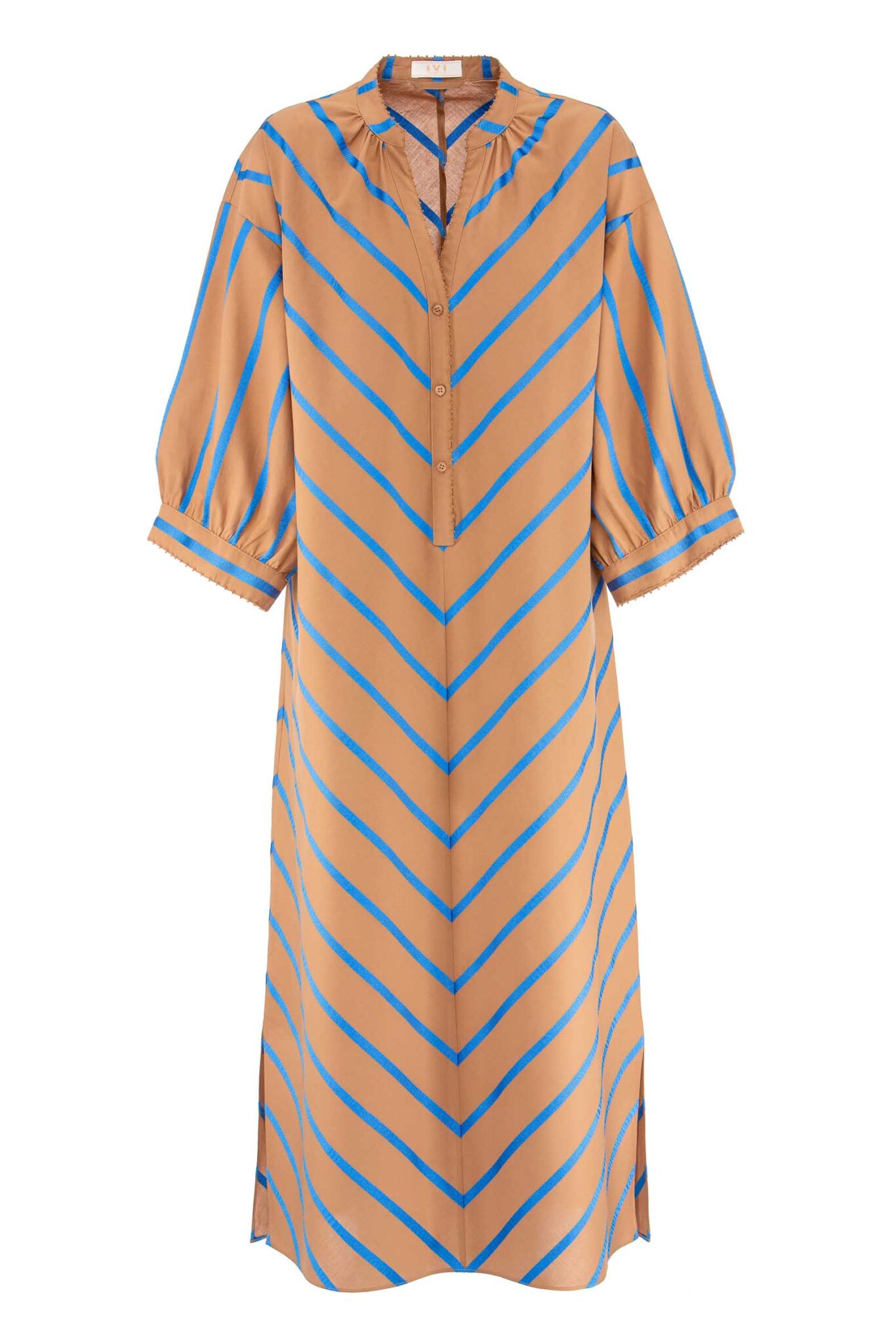 ROYAL STRIPE Kaftan Dress – IVI GmbH